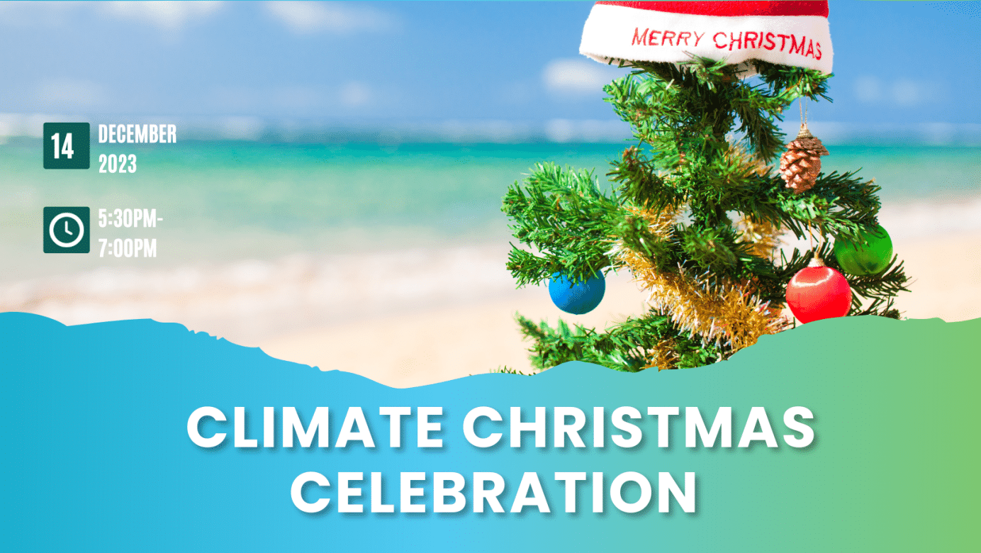Climate Christmas Green Drinks - Geelong Sustainability